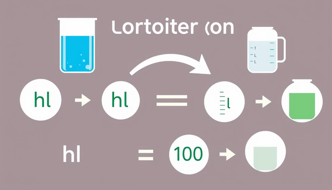 Von Hektoliter nach Liter: Umrechnung leicht gemacht